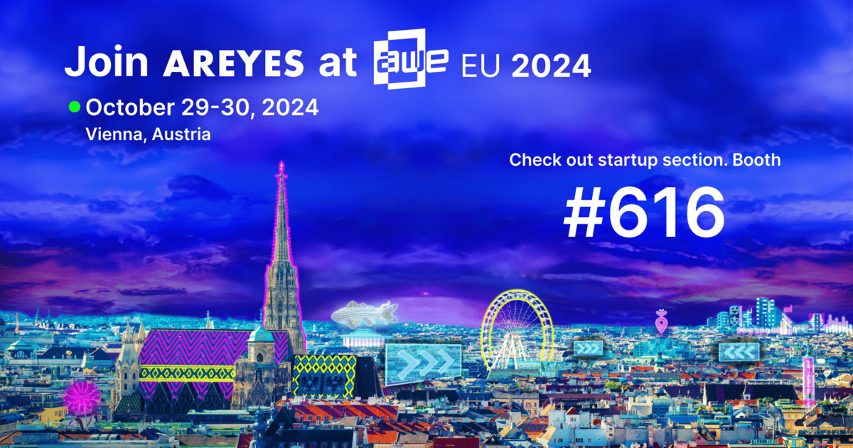 AREYES exhibiting at AWE EU 2024